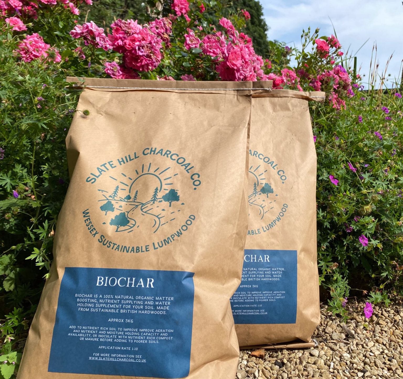 Biochar Made From British Woodlands | Slate Hill Charcoal